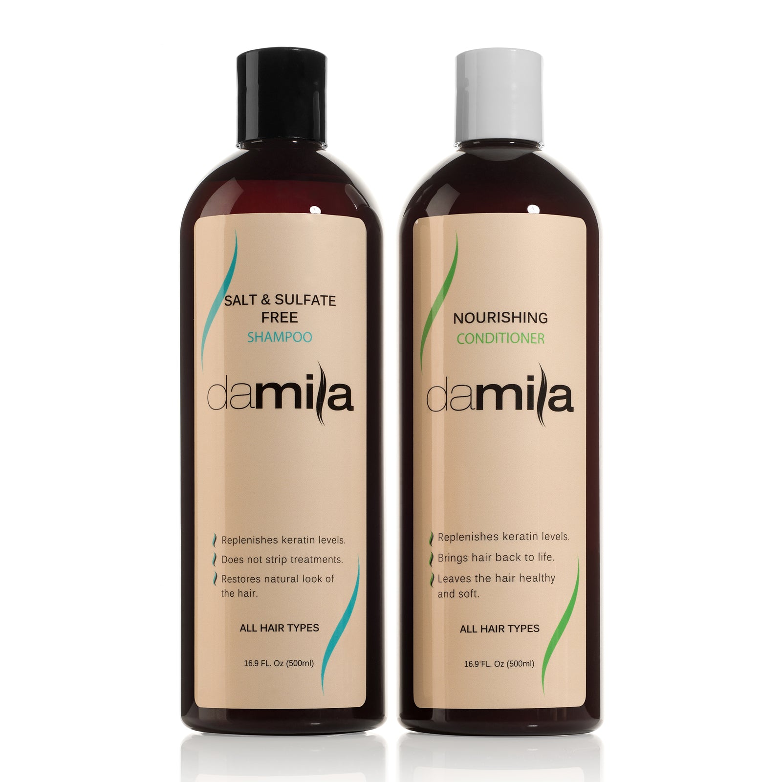 Salt & Sulfate Free Shampoo & Conditioner – Damila.com